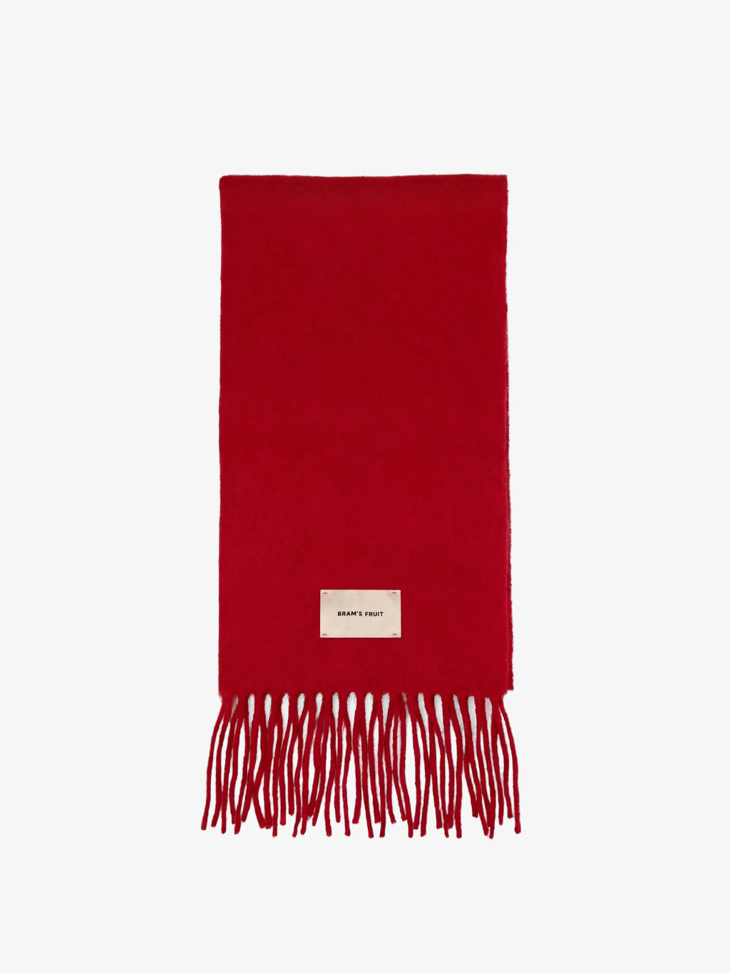 Wool Scarf - Red – Bram's Fruit